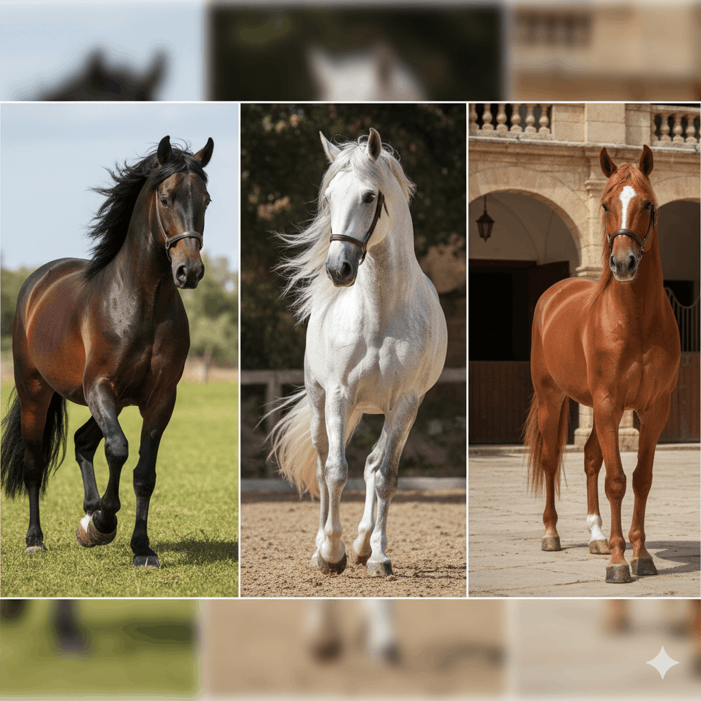 Andalusier Pferd Farben – Übersicht 2026